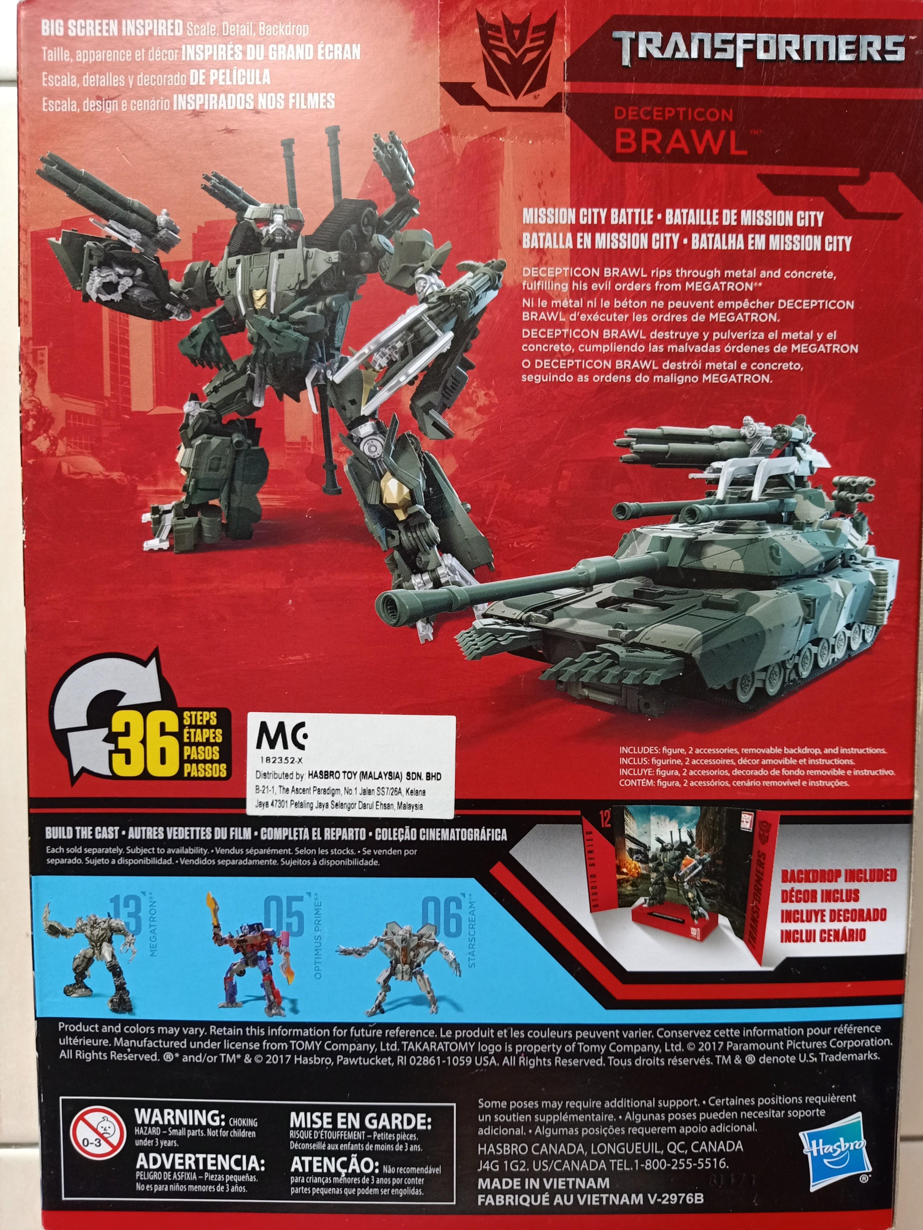 Transformers Brawl Studio Series 12, Hobbies & Toys, Collectibles ...