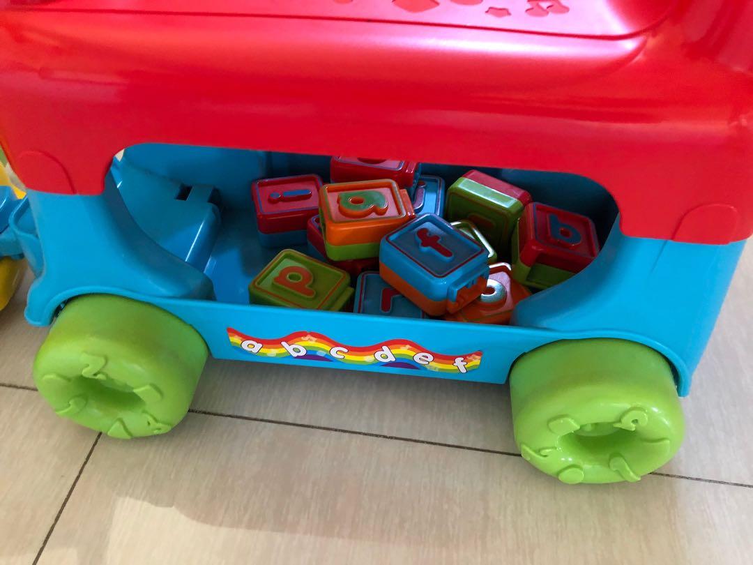 VTech Sit-To-Stand Alphabet Train, Babies & Kids, Infant Playtime on ...