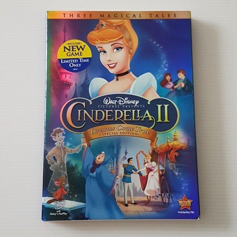 Walt Disney Cinderella II, DVD, Hobbies & Toys, Music & Media, CDs & DVDs on Carousell