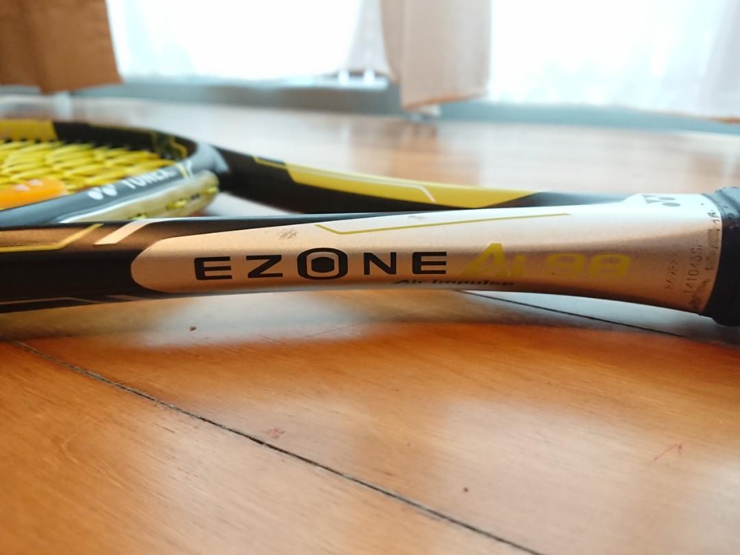 Yonex Ezone Ai 98 Tennis Racket, Sports Equipment, Sports & Games, Racket & Ball Sports on Carousell