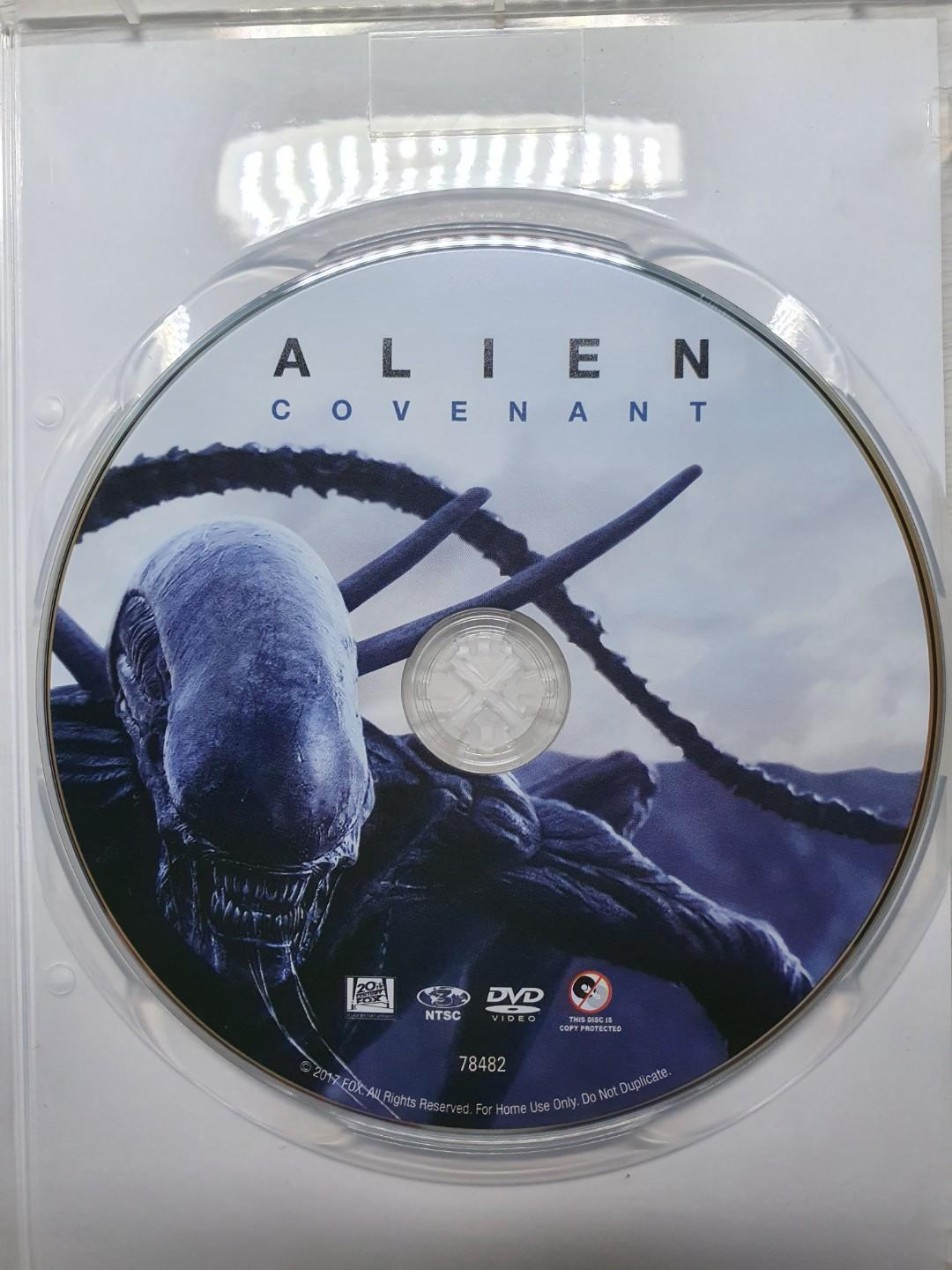 Alien Covenant (2017) DVD, Music & Media, CDs, DVDs & Other Media on ...