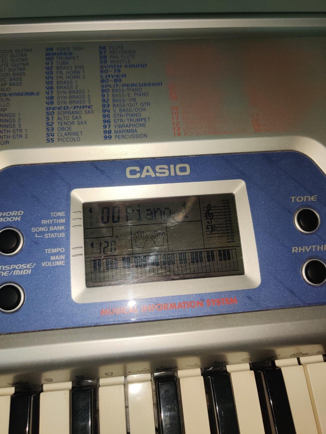 Casio Keyboard CTK-481 [USED], Hobbies & Toys, Music & Media, Musical Instruments on Carousell