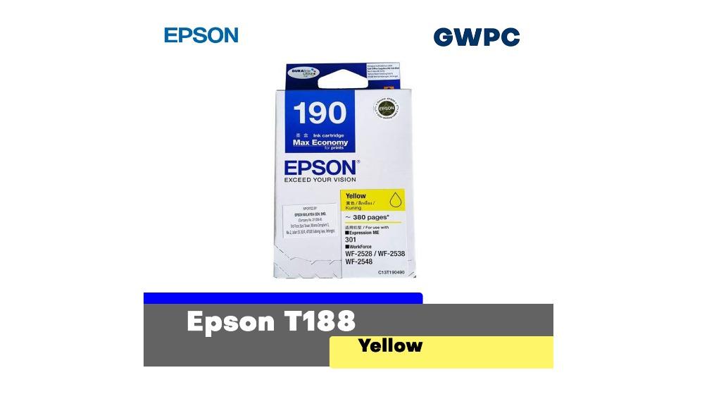 Epson T188 ink cartridge original 188, Computers & Tech, Printers ...