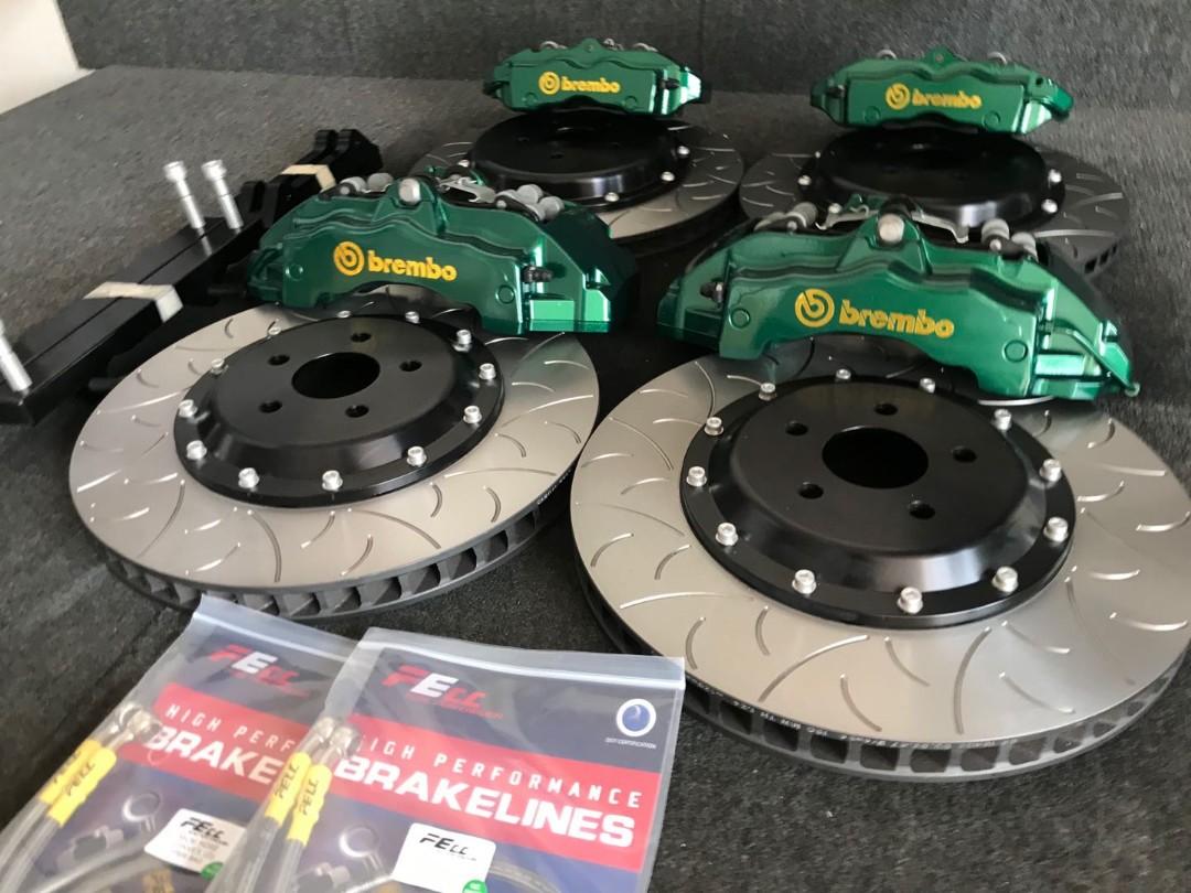 Genuine Brembo 18z Frt and Rear Sets BBK For Bmw F10/F30/F32/E90/E92 ...