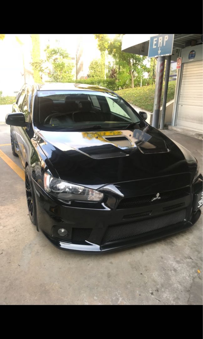 Lancer EX Evo bumper and Bonnet, Car Accessories, Accessories on Carousell
