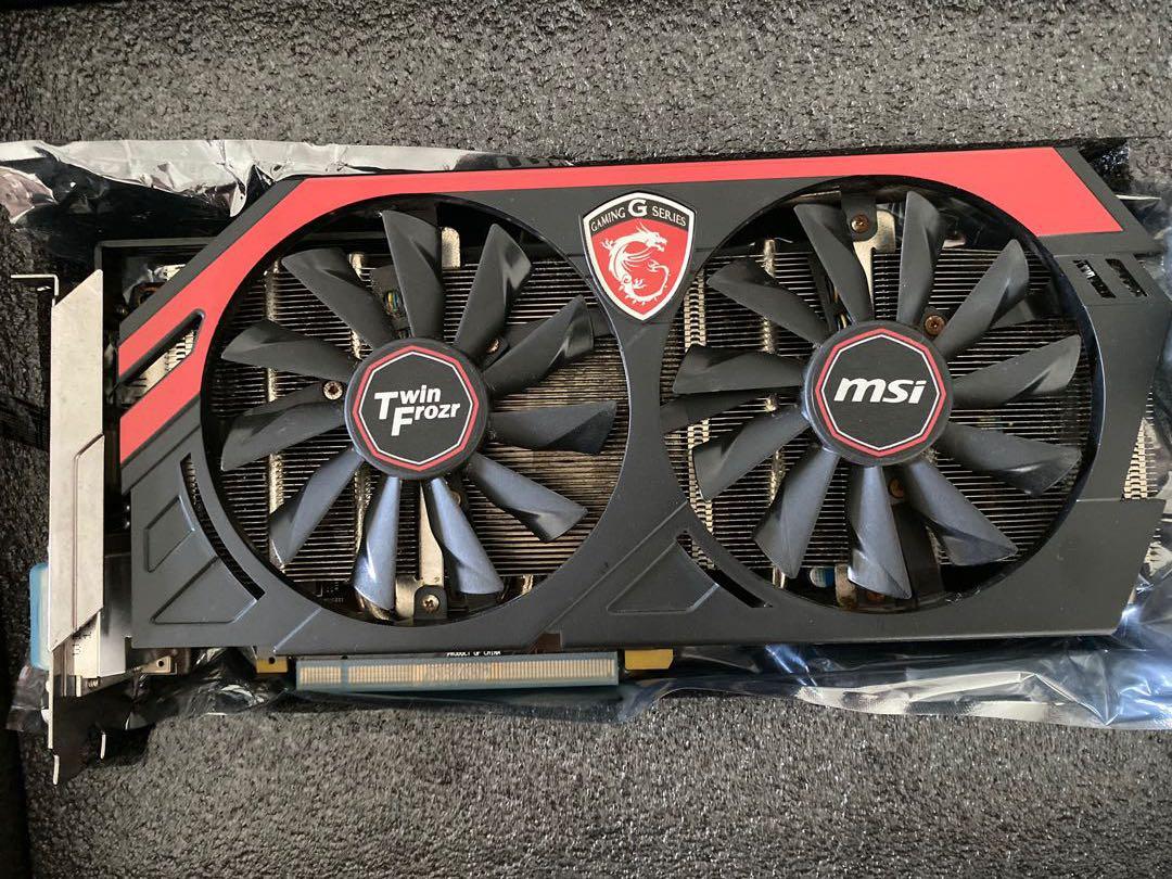 MSI NVIDIA GeForce GTX 770 Twin Frozr Gaming OC edition graphics card ...