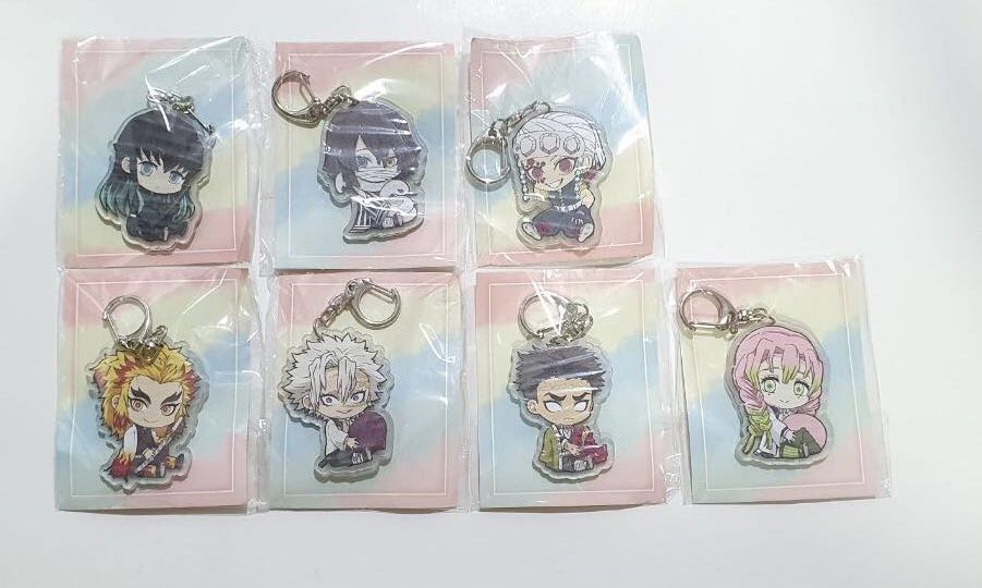(Free Mailing!)Demon Slayer/Kimetsu No Yaiba Anime Keychains - Hashira ...