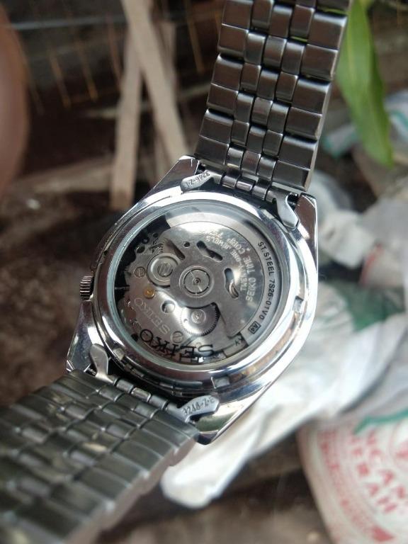 Seiko 5 SNK355K1 SNK355K SNK355 SNK Automatic Stainless Steel Analog ...