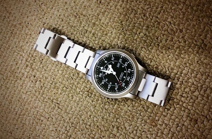 Seiko 5 VINTAGE SNK809K1 SNK809K SNK809 SNK Automatic Stainless Steel ...