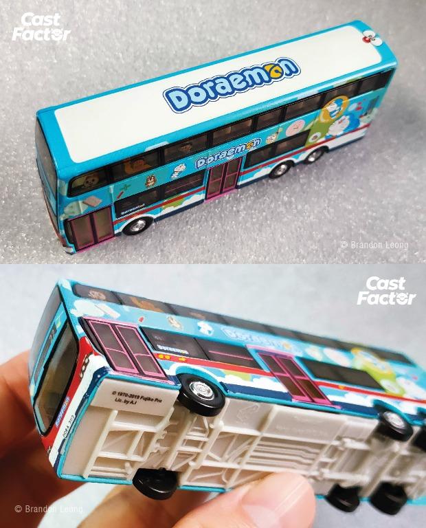 TINY Doraemon Series - Diecast Doraemon HK B9TL Double Decker Bus ...