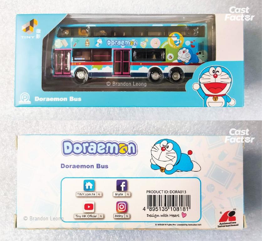 TINY Doraemon Series - Diecast Doraemon HK B9TL Double Decker Bus ...