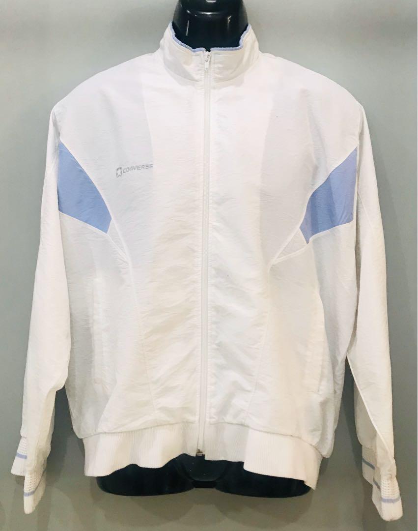 Vintage Set Jaket & Seluar Converse Jaspo, Men's Fashion, Coats ...