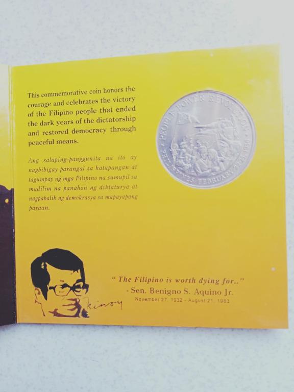 30th Edsa People Power Revolution Anniversary Commemorative Coin ...