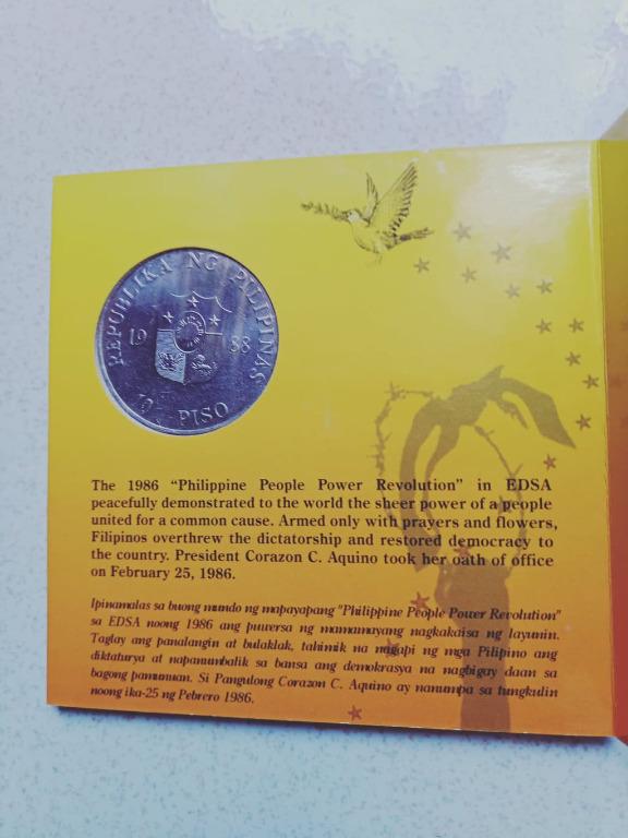 30th Edsa People Power Revolution Anniversary Commemorative Coin ...