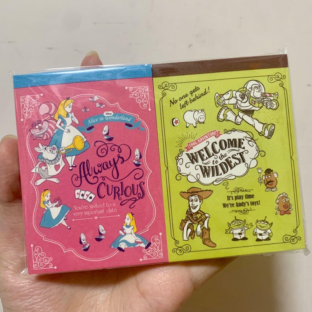 愛麗絲 Alice Toy Story Memo, 興趣及遊戲, 手作＆自家設計, 文具 - Carousell