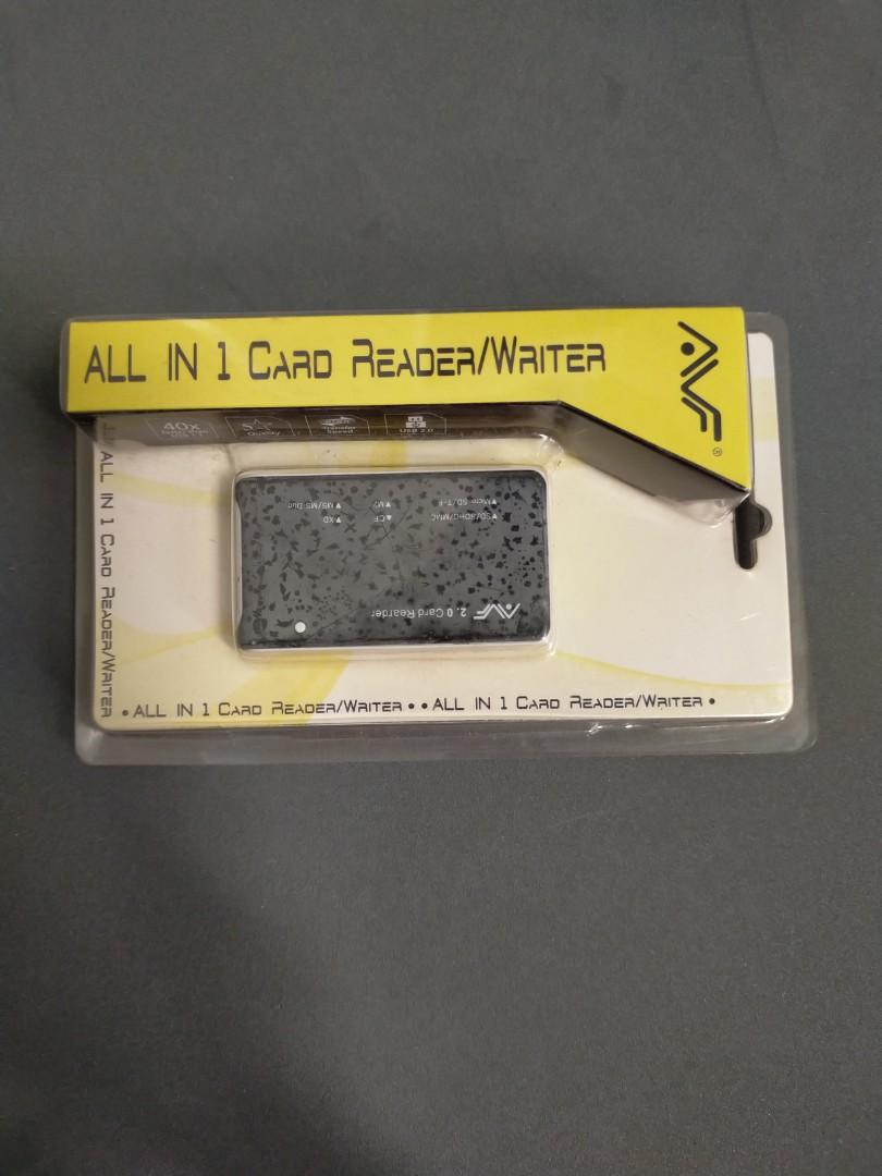 AVF ALL IN 1 USB 2.0 CARD READER, Computers & Tech, Parts & Accessories ...