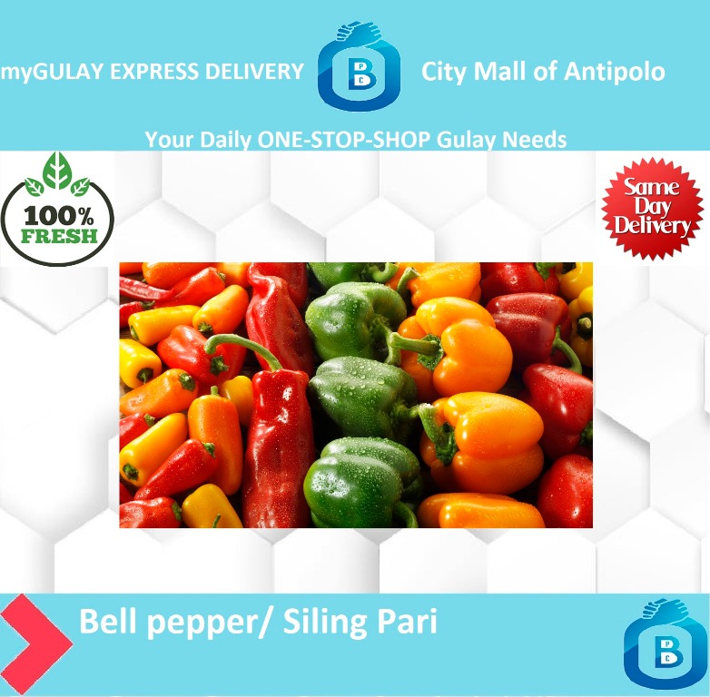 Bell pepper/ Siling pari RED, Food & Drinks, Fresh Produce on Carousell