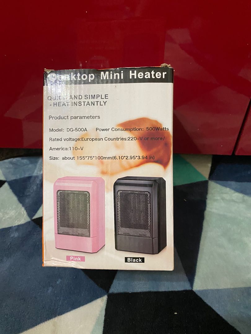 Desktop mini heater, Computers & Tech, Desktops on Carousell