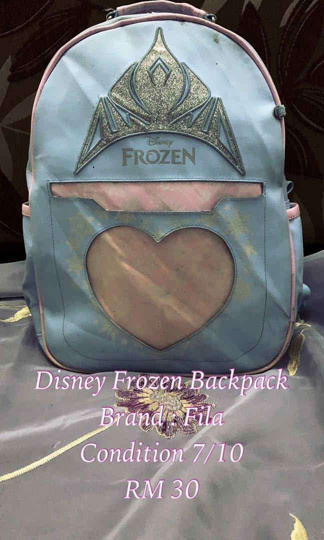 Disney Frozen Backpack, Women's Fashion, Bags & Wallets, Backpacks on ...