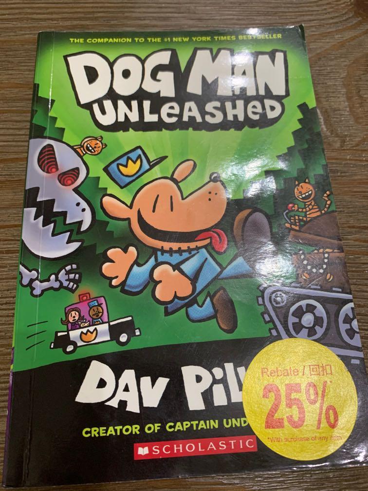 Dog Man Unleashed, Books & Stationery, Children's Books on Carousell