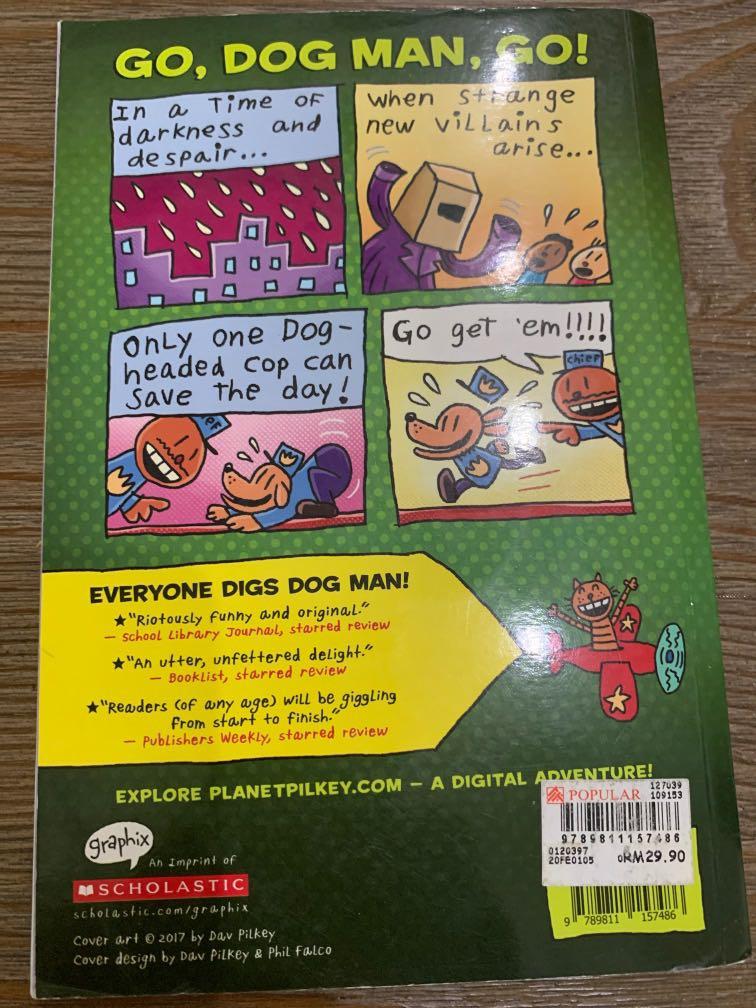 Dog Man Unleashed, Books & Stationery, Children's Books on Carousell