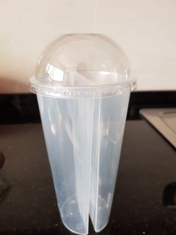 Dual split plastic cups, Furniture & Home Living, Kitchenware ...