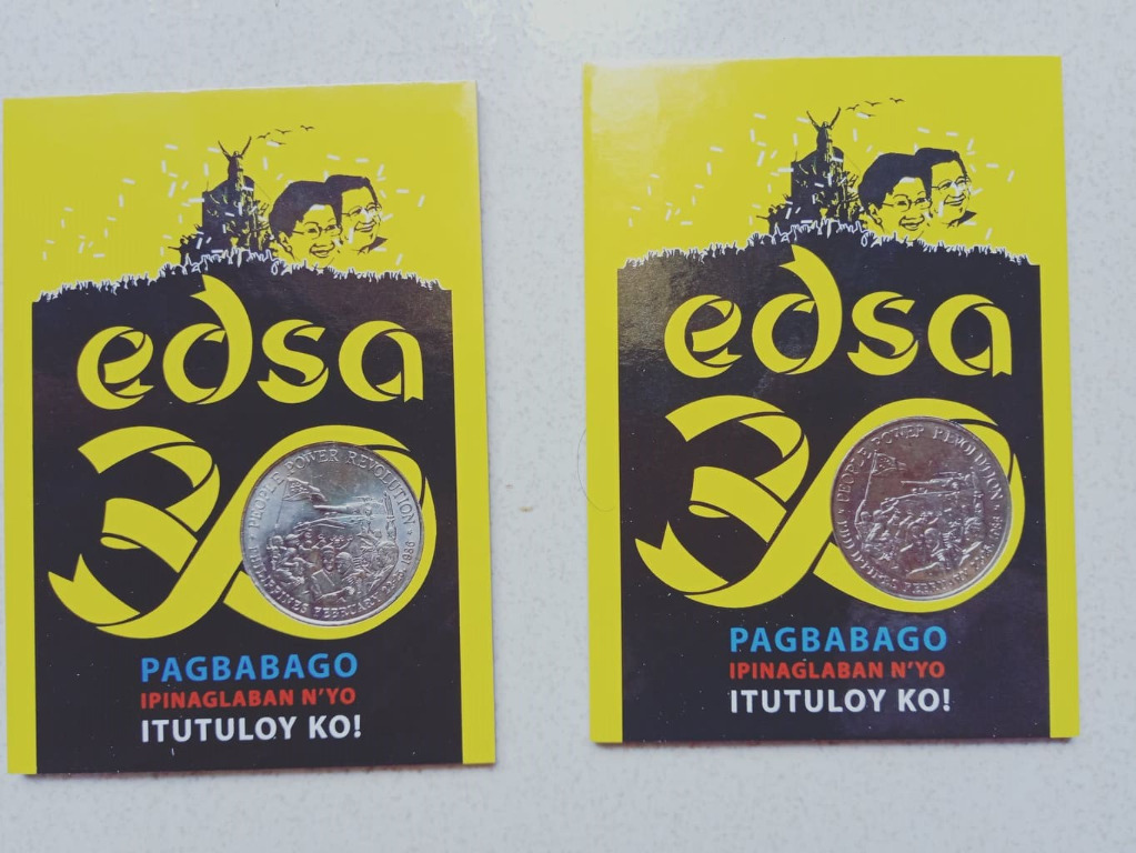 Edsa People Power Revolution 30th Anniversary Commemorative Coin ...