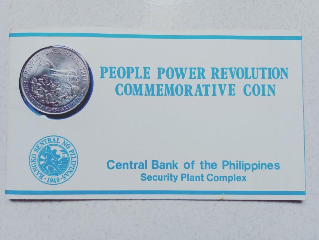 Edsa People Power Revolution Commemorative Coin - 1986 -10 Piso ...