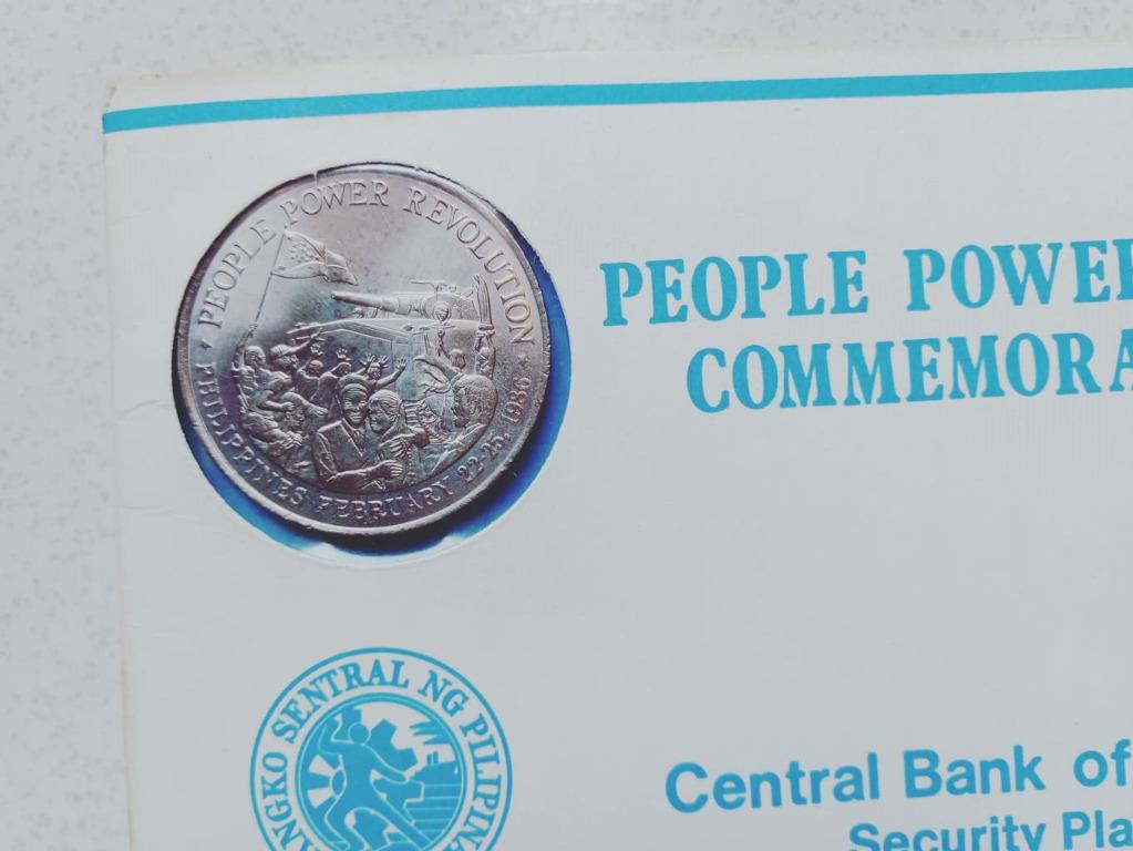 Edsa People Power Revolution Commemorative Coin - 1986 -10 Piso ...