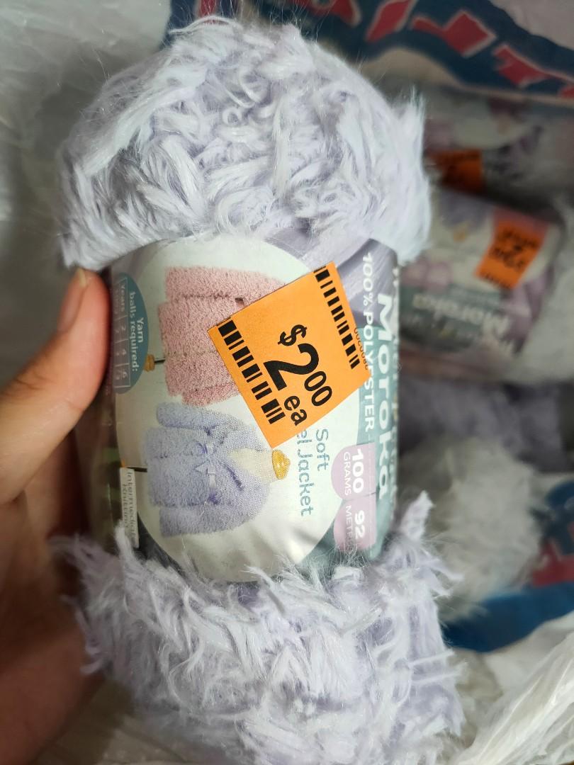 Furry Yarn, Hobbies & Toys, Stationery & Craft, Craft Supplies & Tools ...