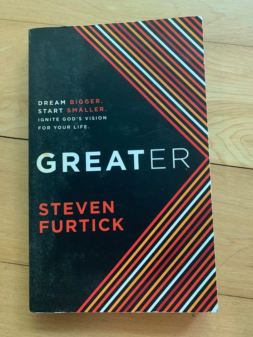 Greater - Steven Furtick, Hobbies & Toys, Books & Magazines, Fiction ...