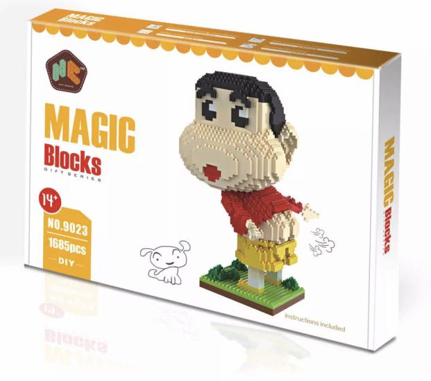 HC MAGIC CRAYON SHIN CHAN BUILDING BLOCKS, Hobbies & Toys, Toys & Games ...