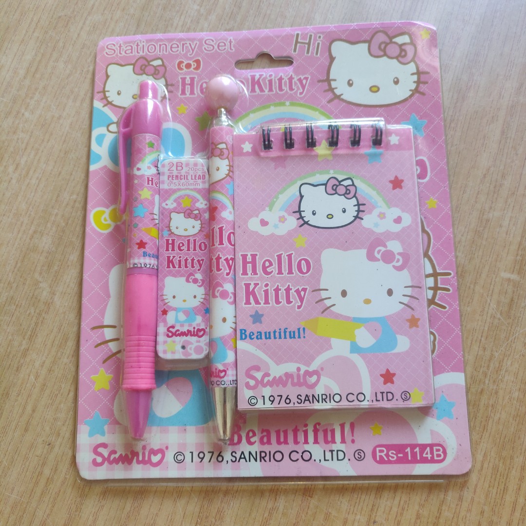 Hello Kitty Stationery Set, Hobbies & Toys, Stationary & Craft, Other ...