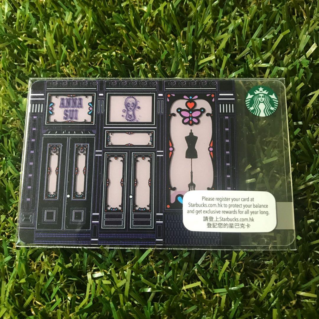 Hong Kong Starbucks x Anna Sui Card, Hobbies & Toys, Memorabilia ...