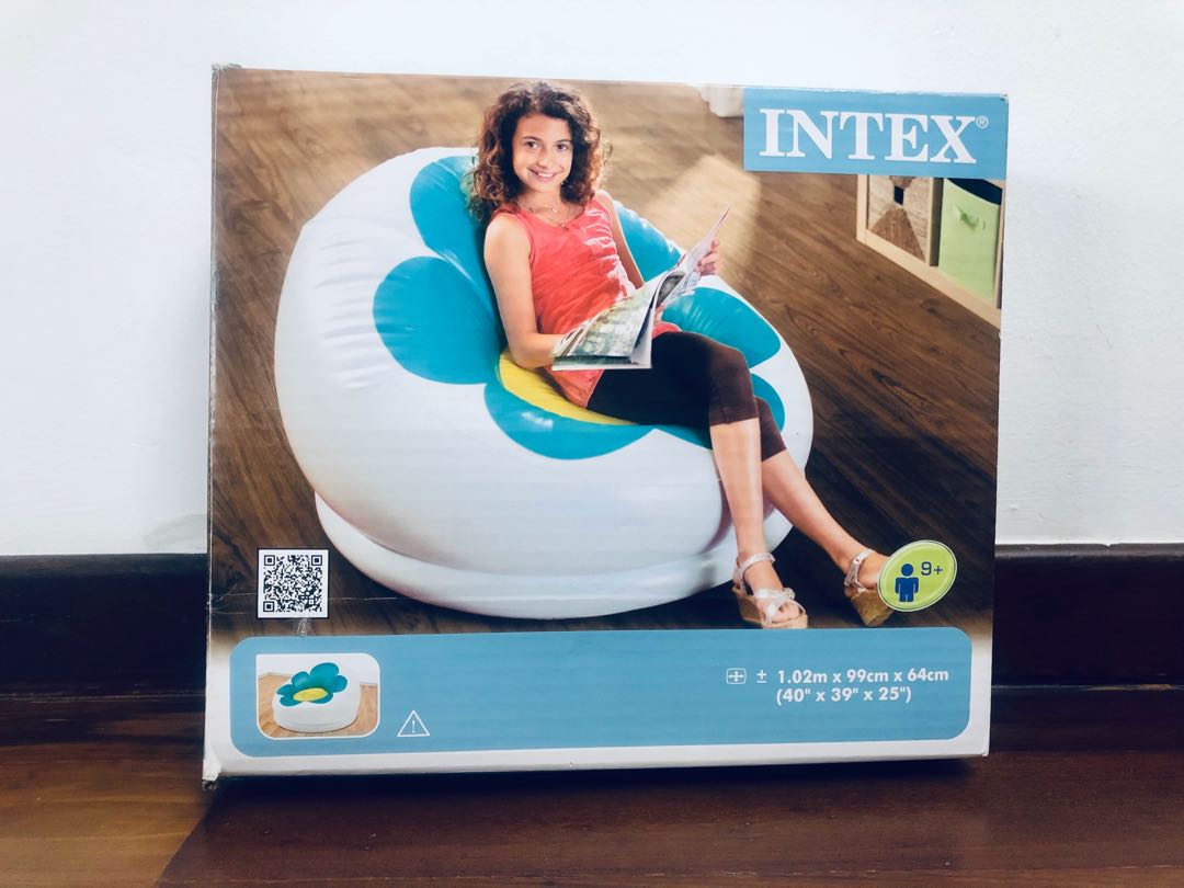 Intex inflatable Blossom chair, Babies & Kids, Baby Nursery & Kids ...