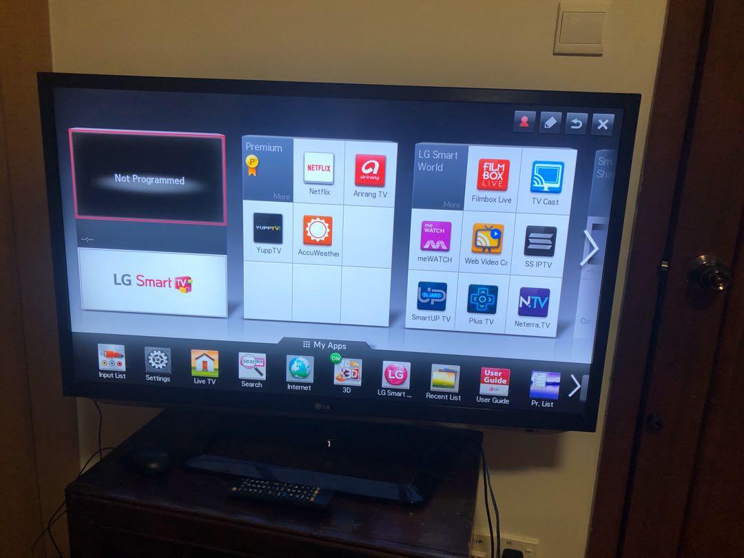 LG 42LM6200-TA Used Smart TV, TV & Home Appliances, TV & Entertainment ...