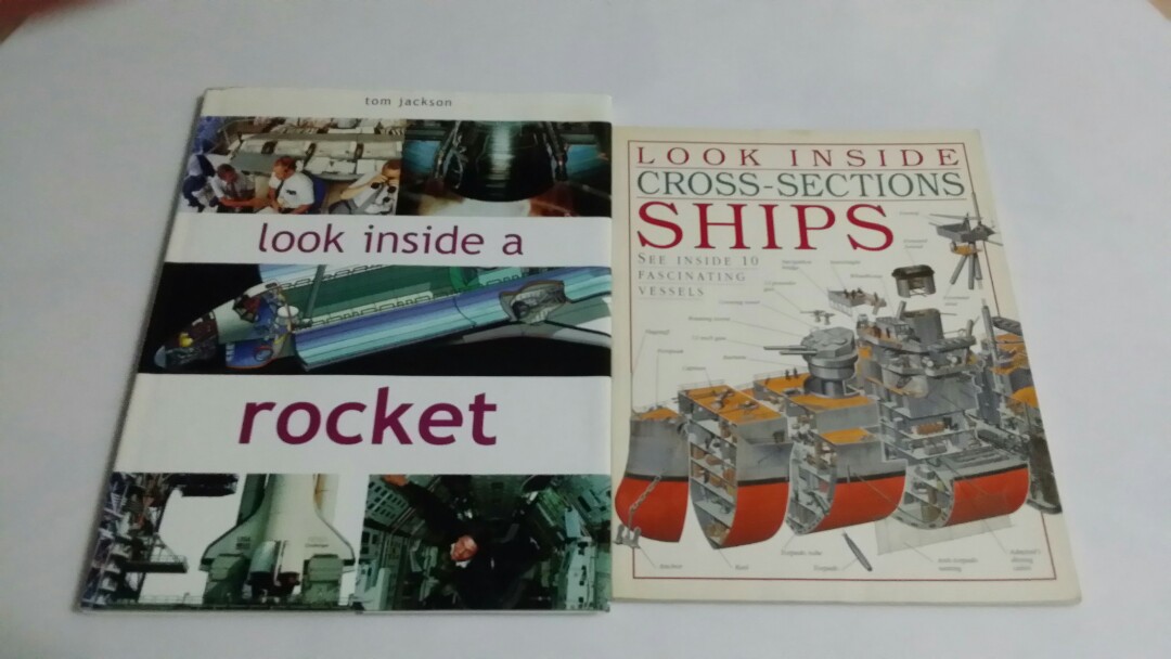 Look Inside A Rocket / Ships, Hobbies & Toys, Books & Magazines ...