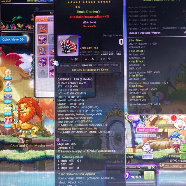 Maplesea Aquila Kanna Absolabs Fan, Video Gaming, Gaming Accessories ...