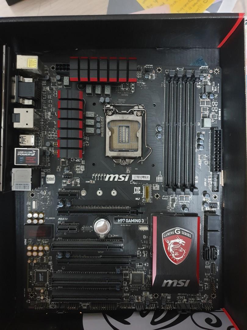 MSI H97 GAMING 3, Computers & Tech, Parts & Accessories, Computer Parts ...