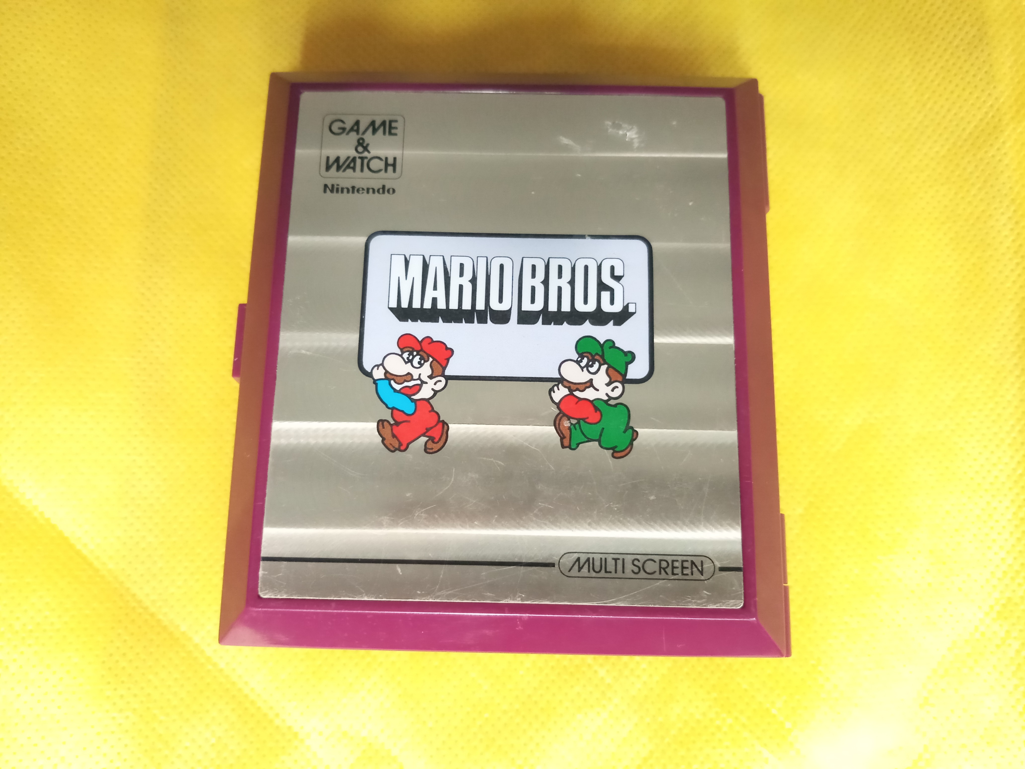 Nintendo Mario Bros 1983 遊戲機, 興趣及遊戲, 玩具 & 遊戲類 - Carousell