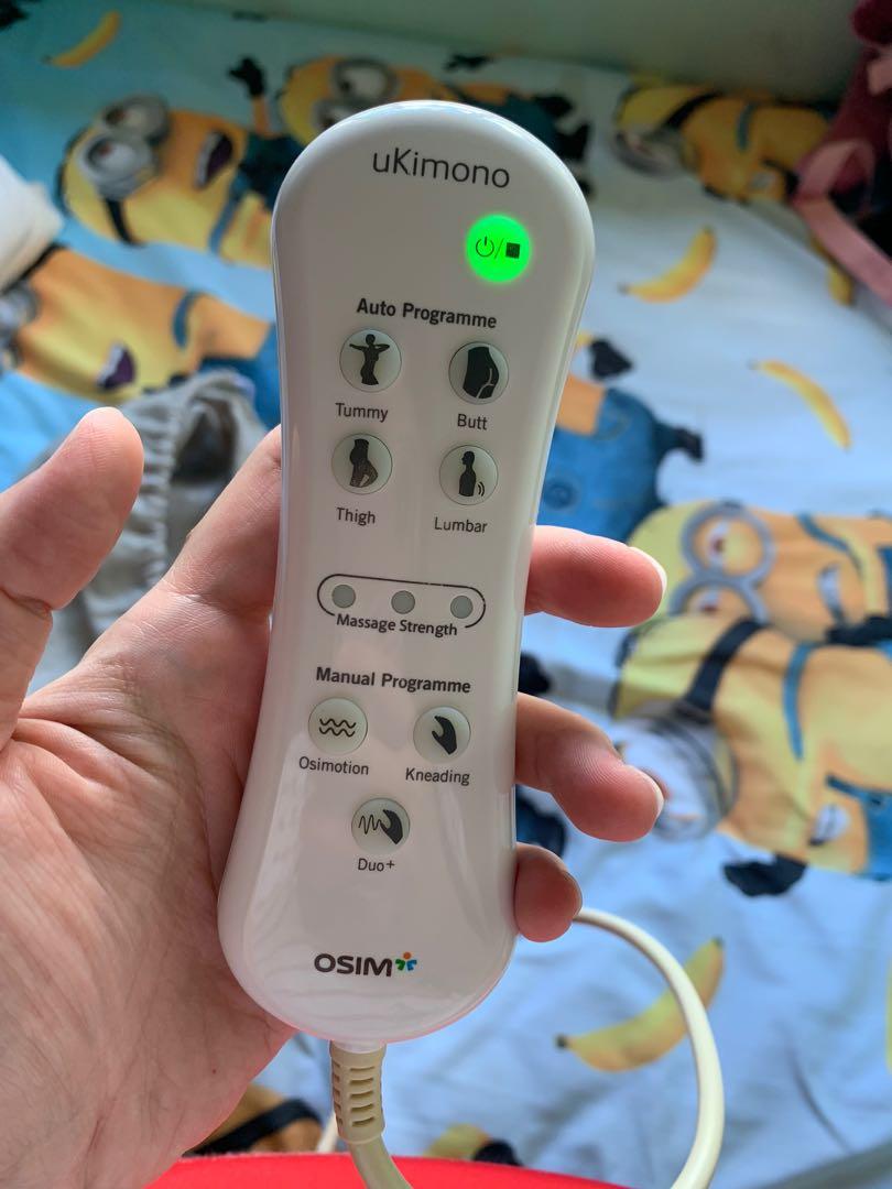 Osim UKimono Slim Belt Massager, Health & Nutrition, Massage Devices on ...