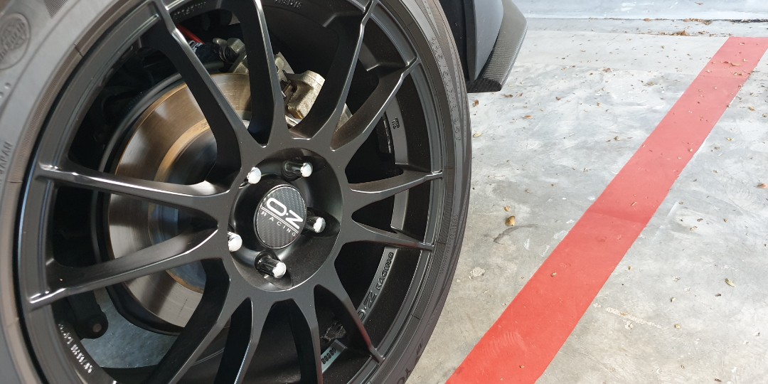 OZ Ultraleggera 18 inch, Car Accessories, Tyres & Rims on Carousell