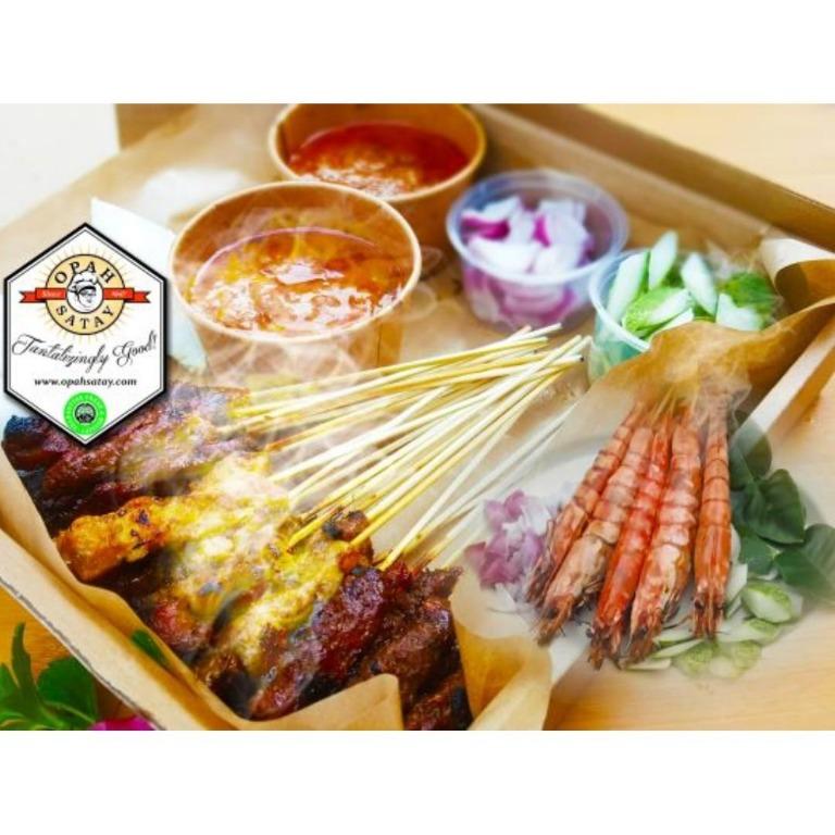 Satay Delivery by Opah Satay - Cooked (Halal), Food & Drinks, Local ...