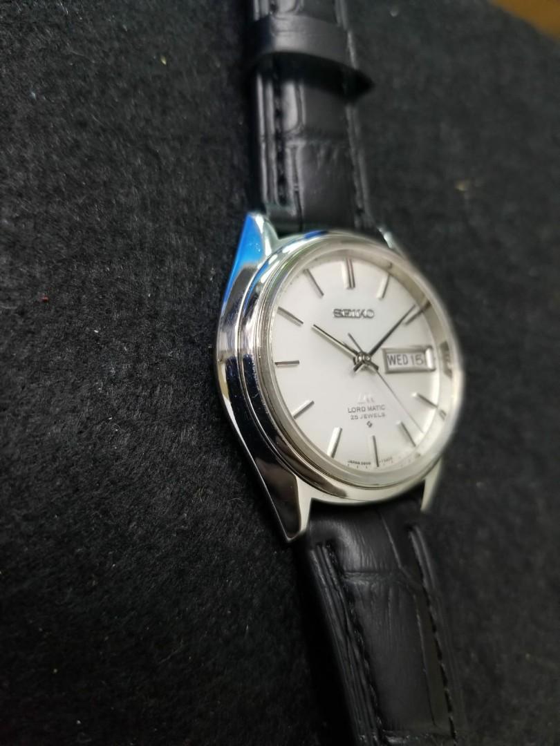 Seiko LM 5606-7190. Automatic watch. Mineral glass top. 37mm. Beautiful and perfectly working ...