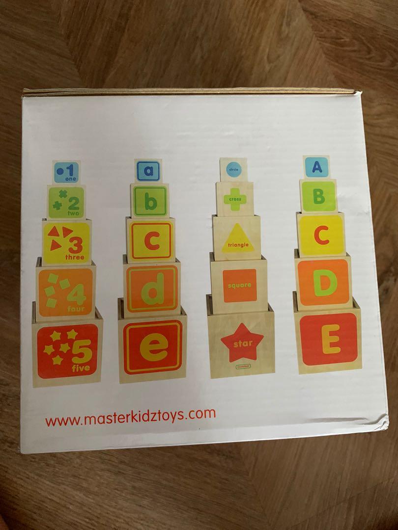 Stacking cube, Hobbies & Toys, Toys & Games on Carousell