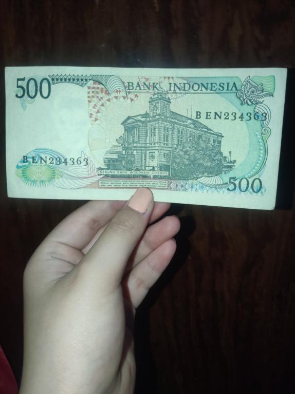 Uang kuno Rp 500 (LIMA RATUS RUPIAH) Tahun 1988, Antik, Uang Lama di ...