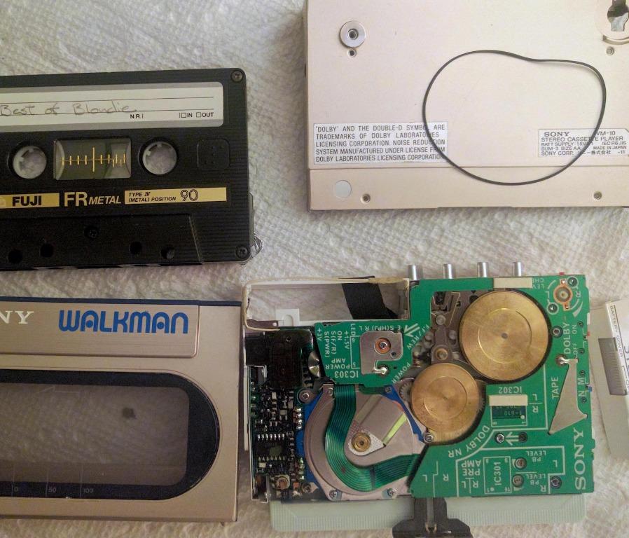 Walkman Sony Belt Replacement Training Course 課程 Aiwa Panasonic Kenwood Toshiba, 音響器材, 可攜式音響設備 ...