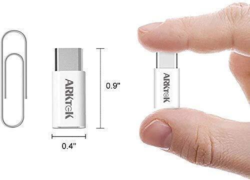 ARKTEK USB-C Adapter, USB Type C (Male) to Micro USB (Female ...