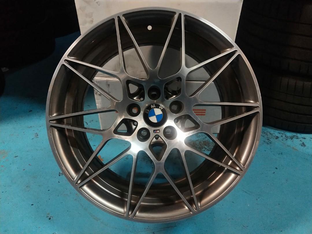 BMW 666M wheels from m4 comp, Car Accessories, Tyres & Rims on Carousell