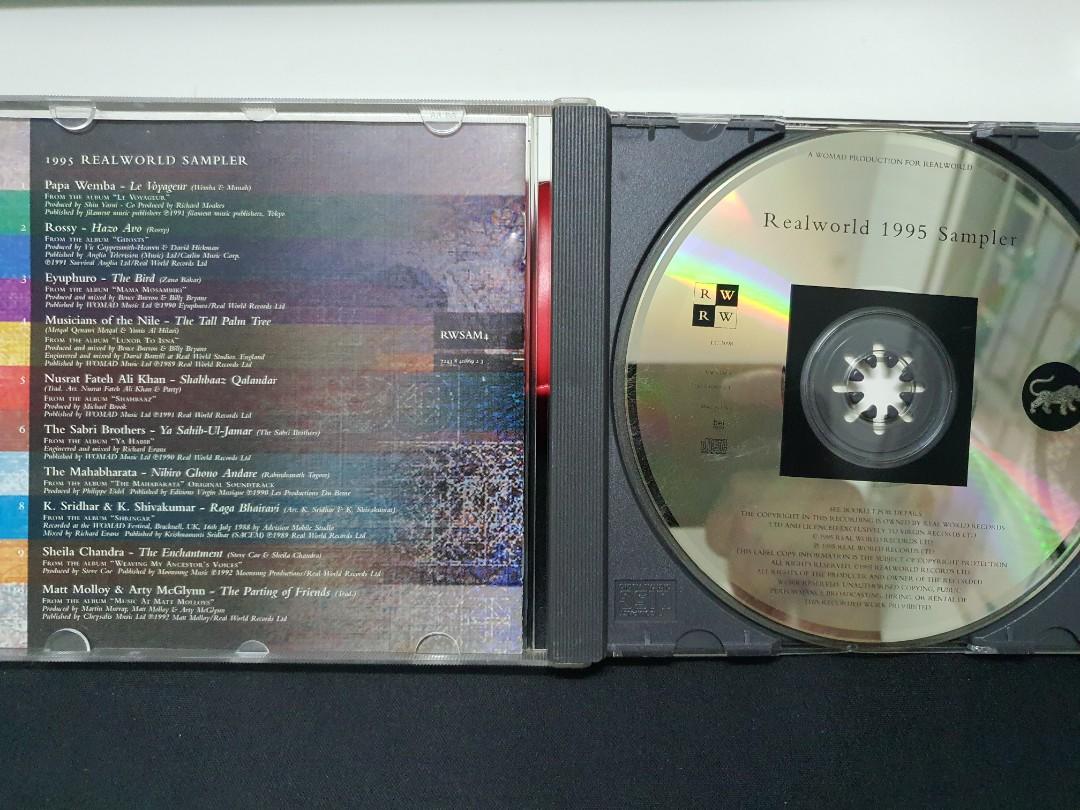 (CD) 1995 Sampler Realworld, Hobbies & Toys, Music & Media, CDs & DVDs ...